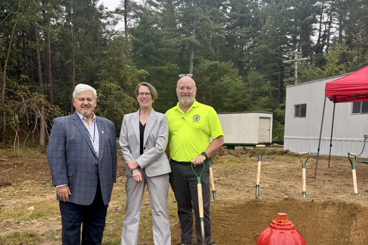 Blackstone WTP Groundbreaking Ceremony | Uxbridge, MA